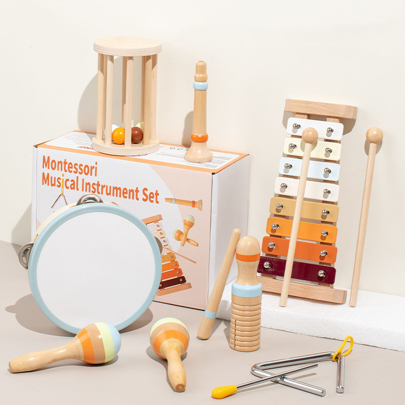 12Pcs Kids Musical Instruments Set – Perfect Gift for Toddlers